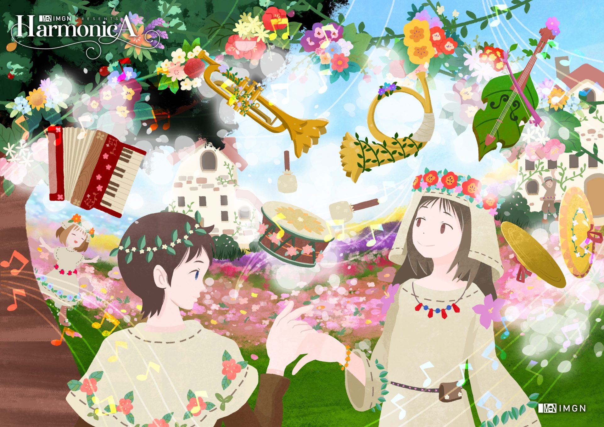 VTuber、九条林檎がプロデュースする劇団「IMGN」が初公演「HarmonicA」をVRChatにて公演 6/12、13、16開催 | メタカル最前線