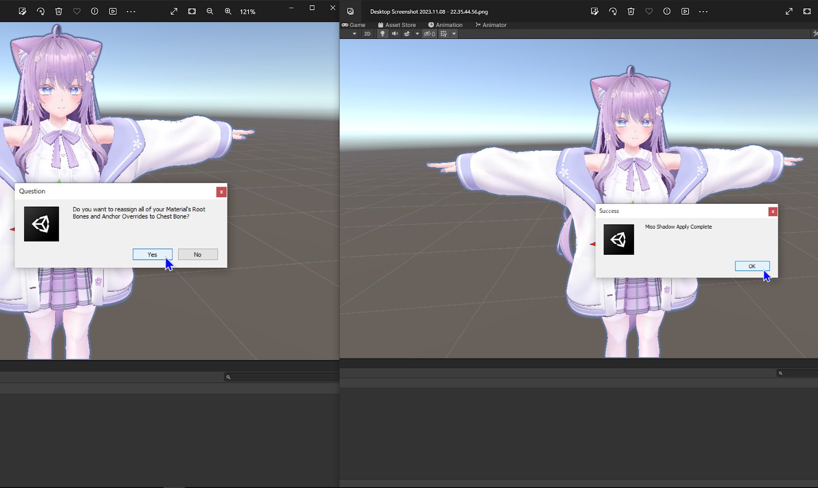 liltoonシェーダーをアニメ調にしてくれるツール、MisoShadowの導入方法 | メタカル最前線
