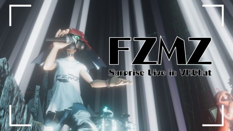 覆面バンド・FZMZがVRChatで超本気のゲリラライブ！7月20日には1stライブ開催決定！ | メタカル最前線