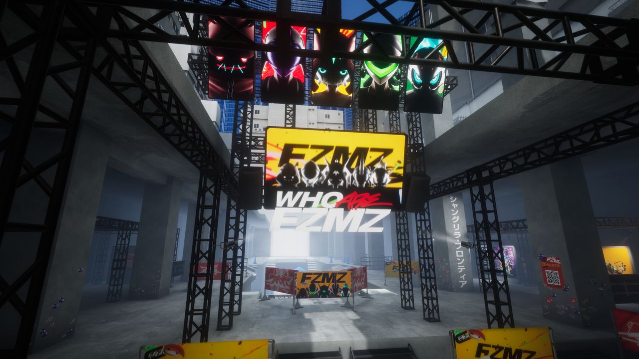 覆面バンド・FZMZがVRChatで超本気のゲリラライブ！7月20日には1stライブ開催決定！ | メタカル最前線